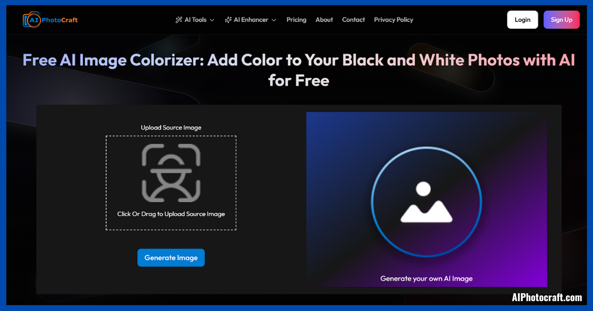 Free AI Image Colorizer Tool: Add Natural Color to Black and White ...