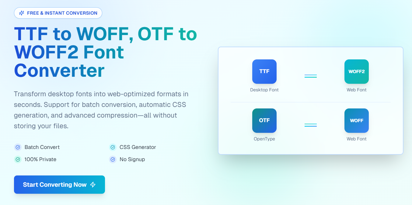 Best Site to Convert Fonts Free Online